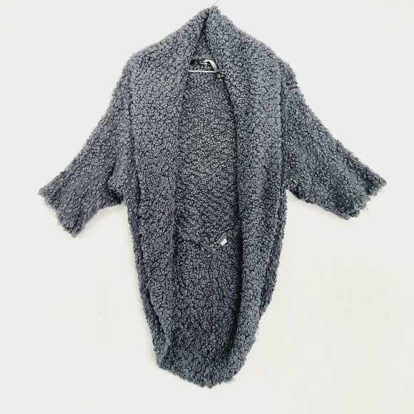 Kensie | Sweaters | Kensie Teddy Bear Open Front Short Sleeve Shrug Z89 ...